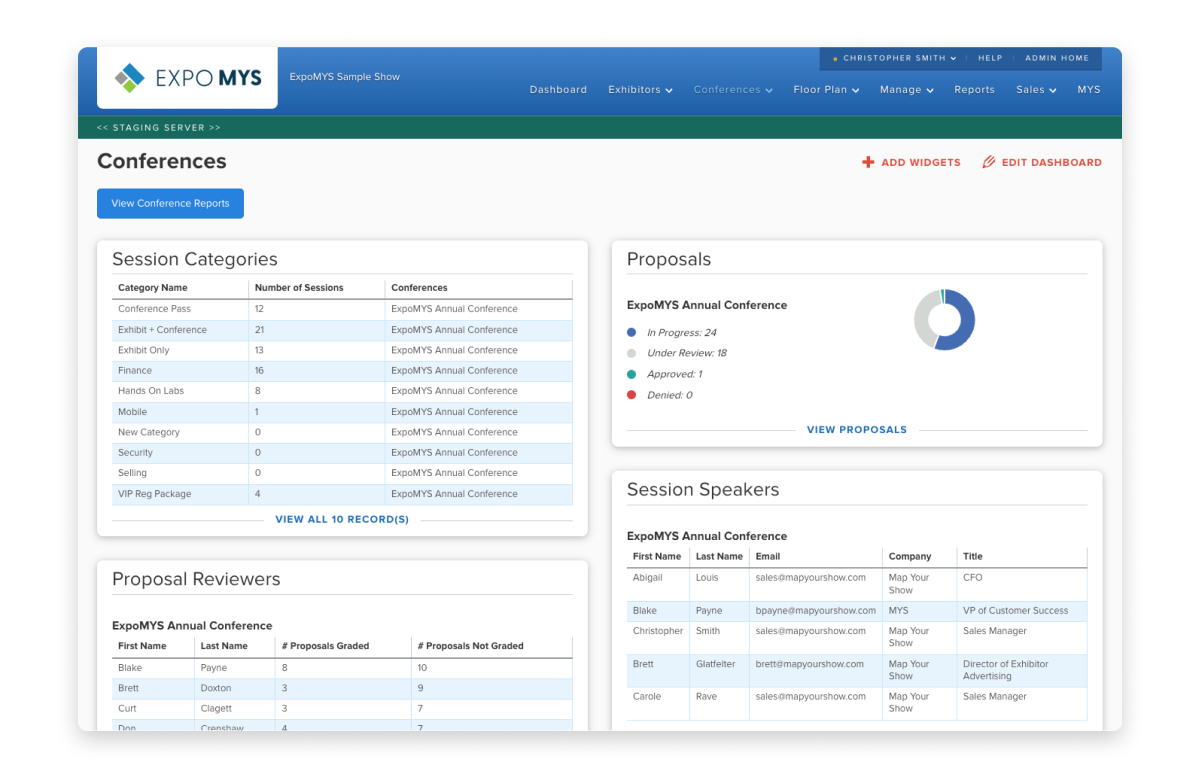 MYS Conference Management Software and Service
