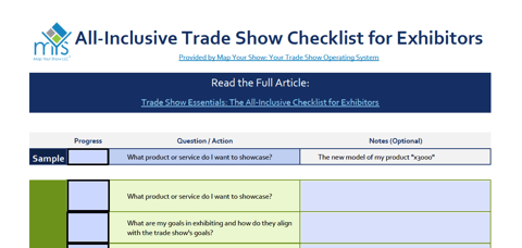 Trade Show Essentials: The All-Inclusive Checklist for Exhibitors